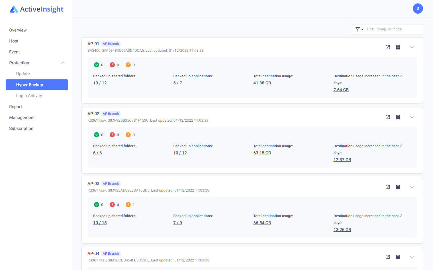 Active Insight | Synology Inc.