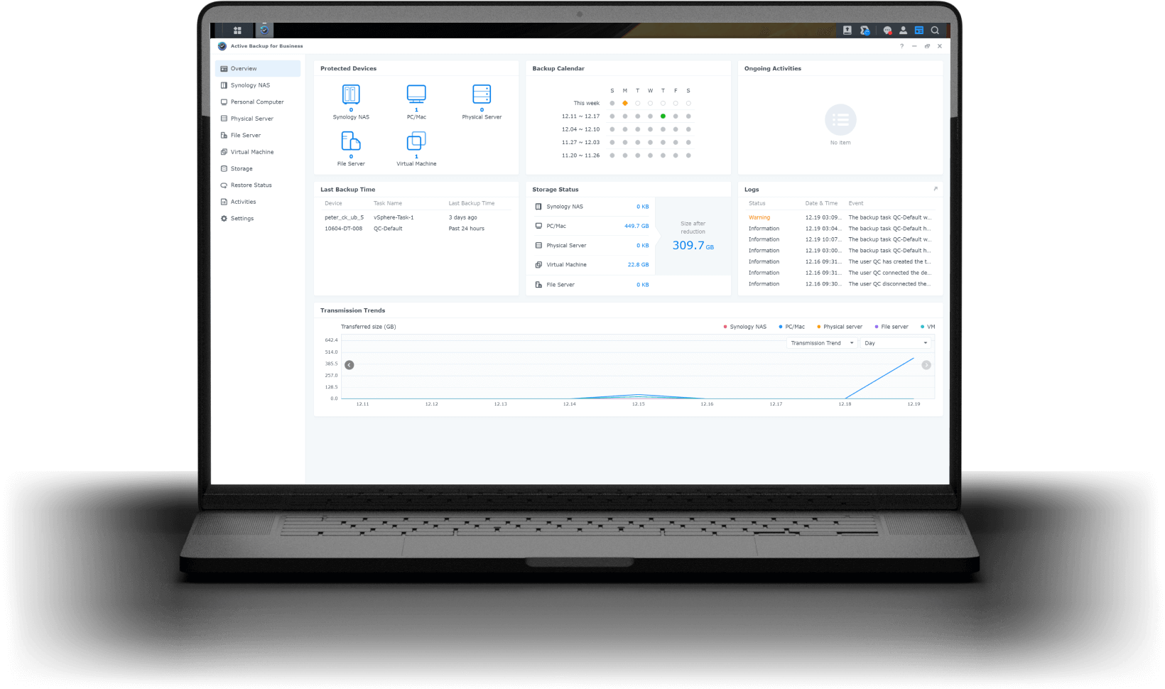 Backup Solution for Windows and Linux Servers | Synology Inc.