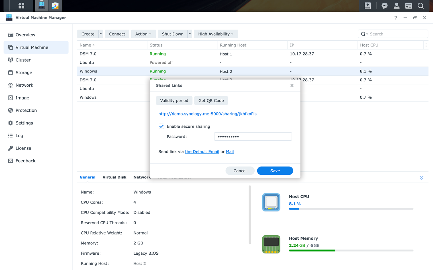 Virtual Machine Manager | Synology Inc.