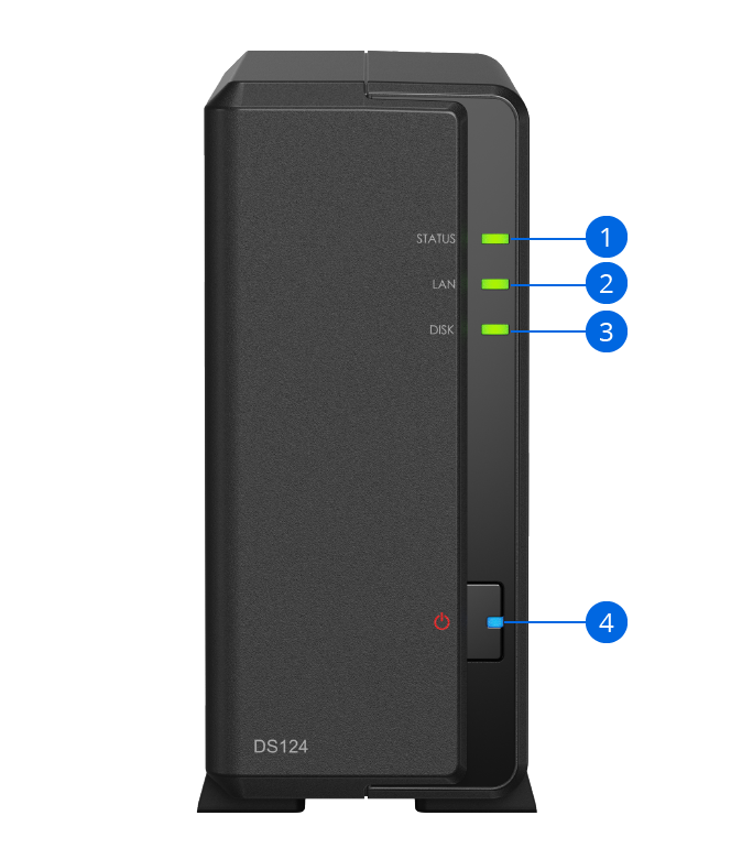 DiskStation® DS124 | 群暉科技 Synology Inc.