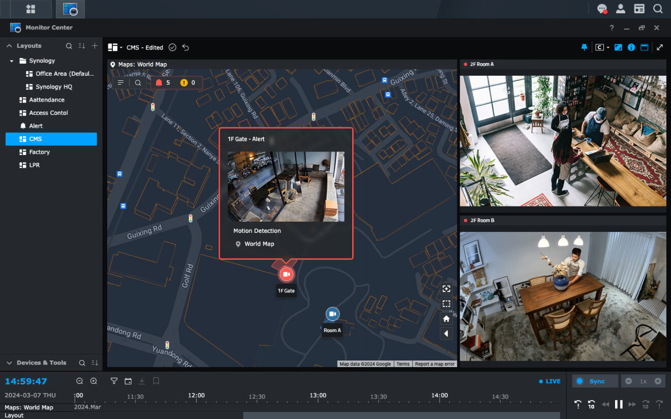 Surveillance solution for retail industry | Synology Inc.
