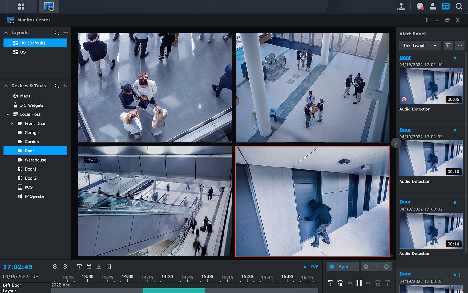 Office Building Surveillance Solution | Synology Inc.